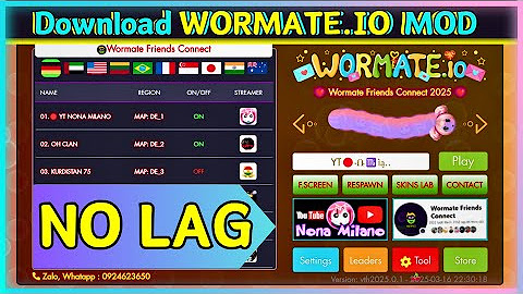 Wormate.io Mod/Extension Hacks - YouTube