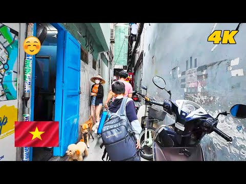 Dark Alleys Saigon’s Secret Street Life Ho Chi Minh City | 4K Walking ...