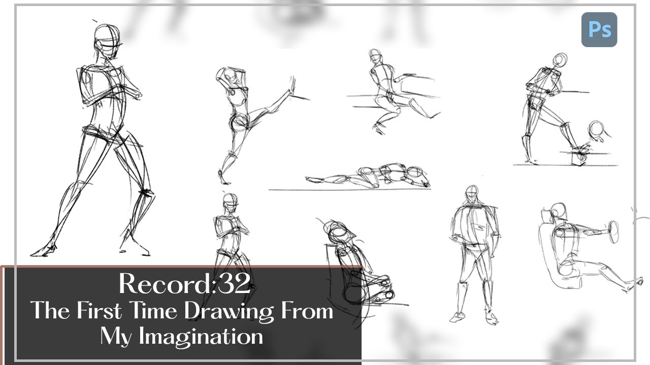 🖊Record 32 | Drawing From My Imagination for The First Time | Daily Art ...