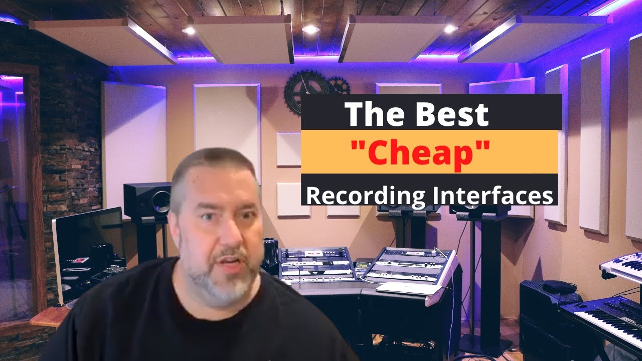 The Best Cheap Audio Recording Interfaces - YouTube