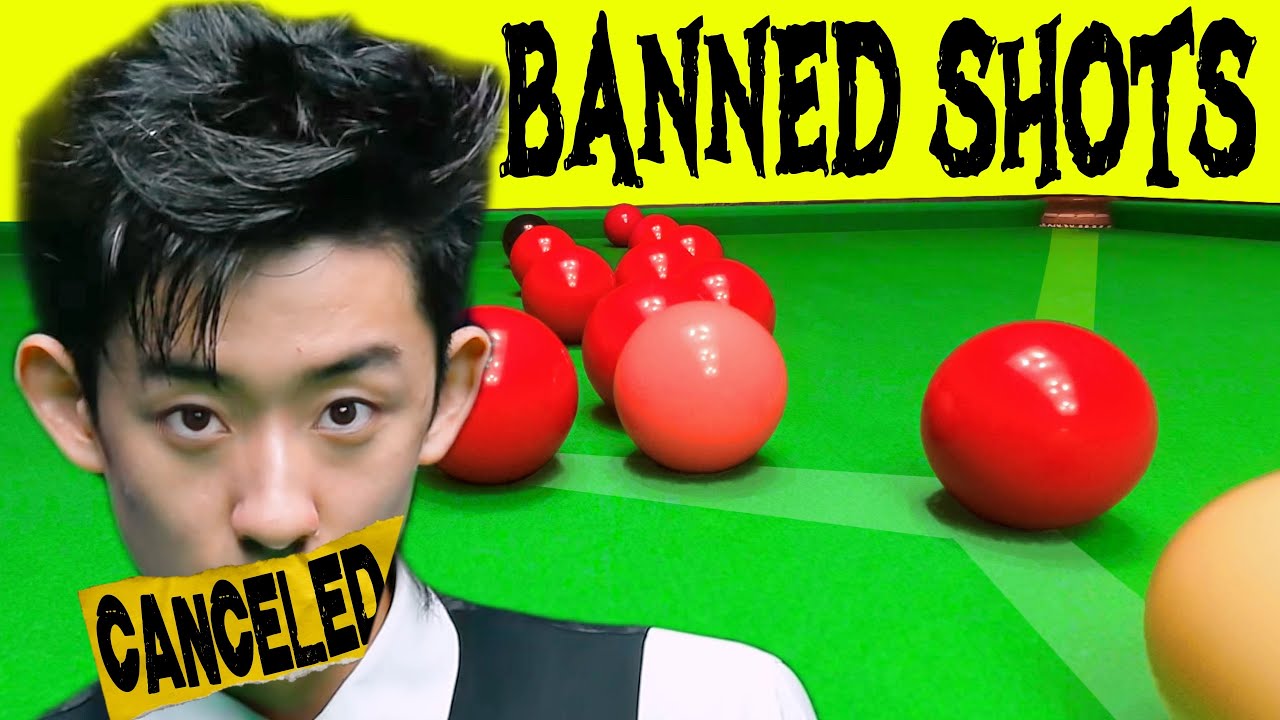 Snooker Banned Shots 2025 Recreated - YouTube