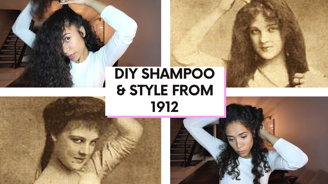I tried a DIY Egg Shampoo and Hair Tutorial from 1912 | Edwardian Era ...
