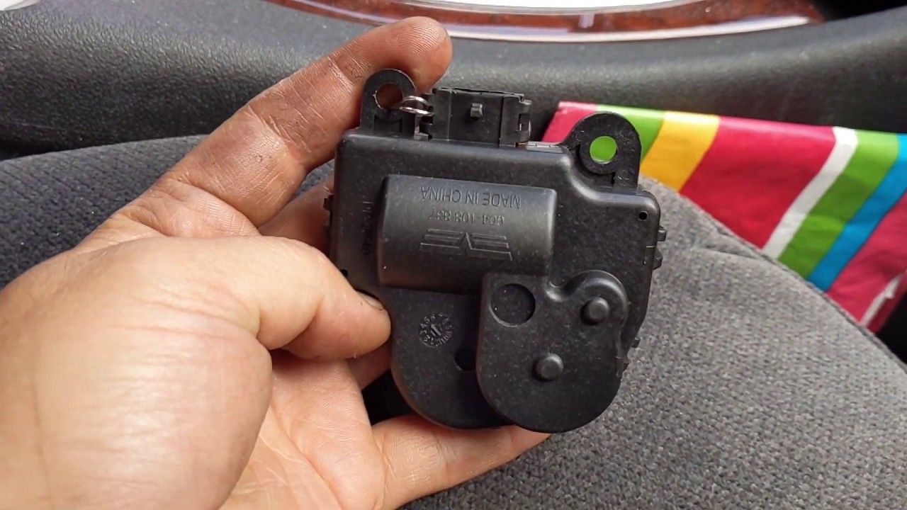 2010 Chevrolet Impala blend door actuator - YouTube
