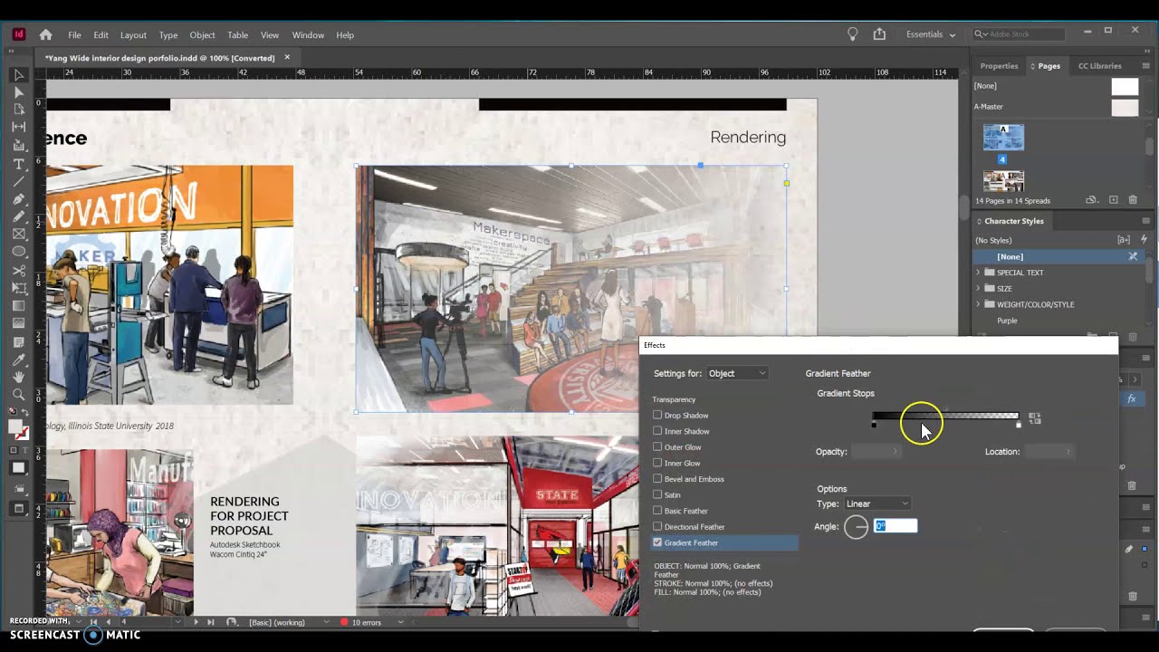 Remove boundary in Indesign - YouTube