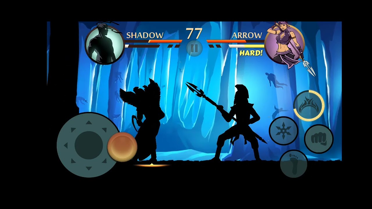 shadow fight 2 special edition. fight with ARROW, and iam win - YouTube