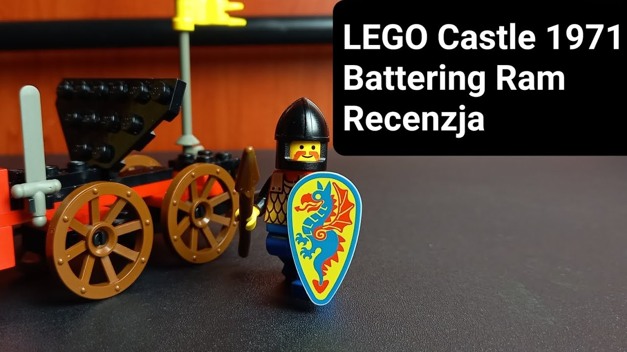 LEGO Castle 1971 Battering Ram||Taran||Recenzja - YouTube