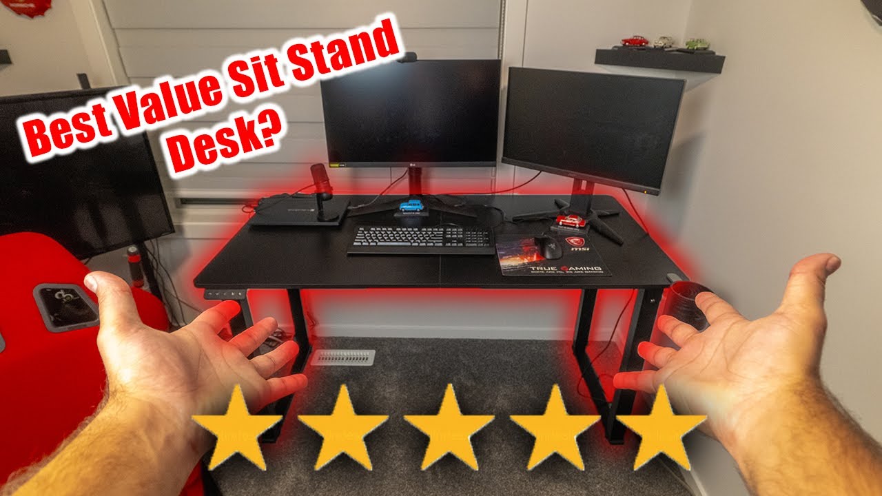 BEST Sit Stand Desk on the market? Motion Grey Ergo2 Pro Review - YouTube