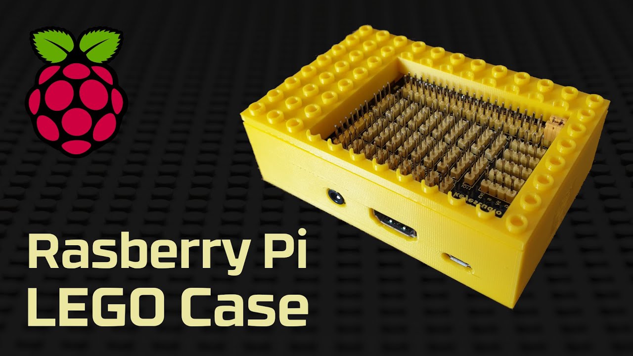 How to 3D print a LEGO case for Raspberry-Pi 3 - YouTube