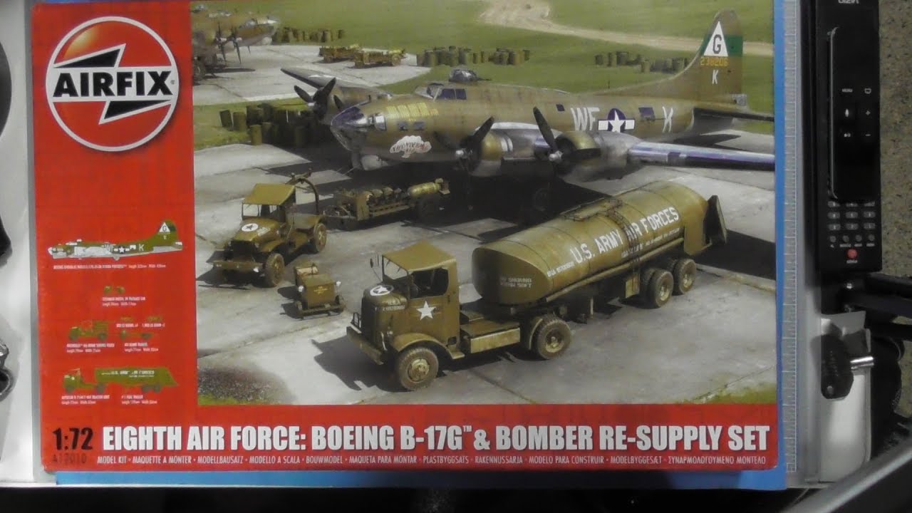 Intro; Sprue Review 1/72 Airfix B-17G & build series - YouTube