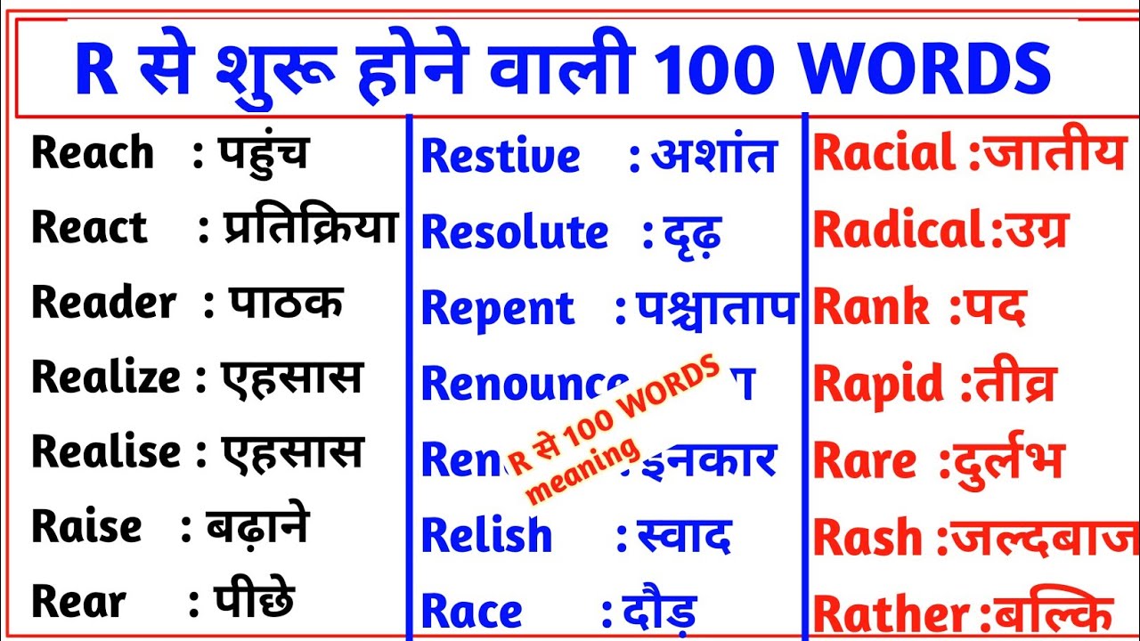 R Se Word Meaning R Se Word R Se Shuru Hone Wale Word Meaning R r-se-word-meaning-r-se-word-r-se-shuru-hone-wale-word-meaning-r