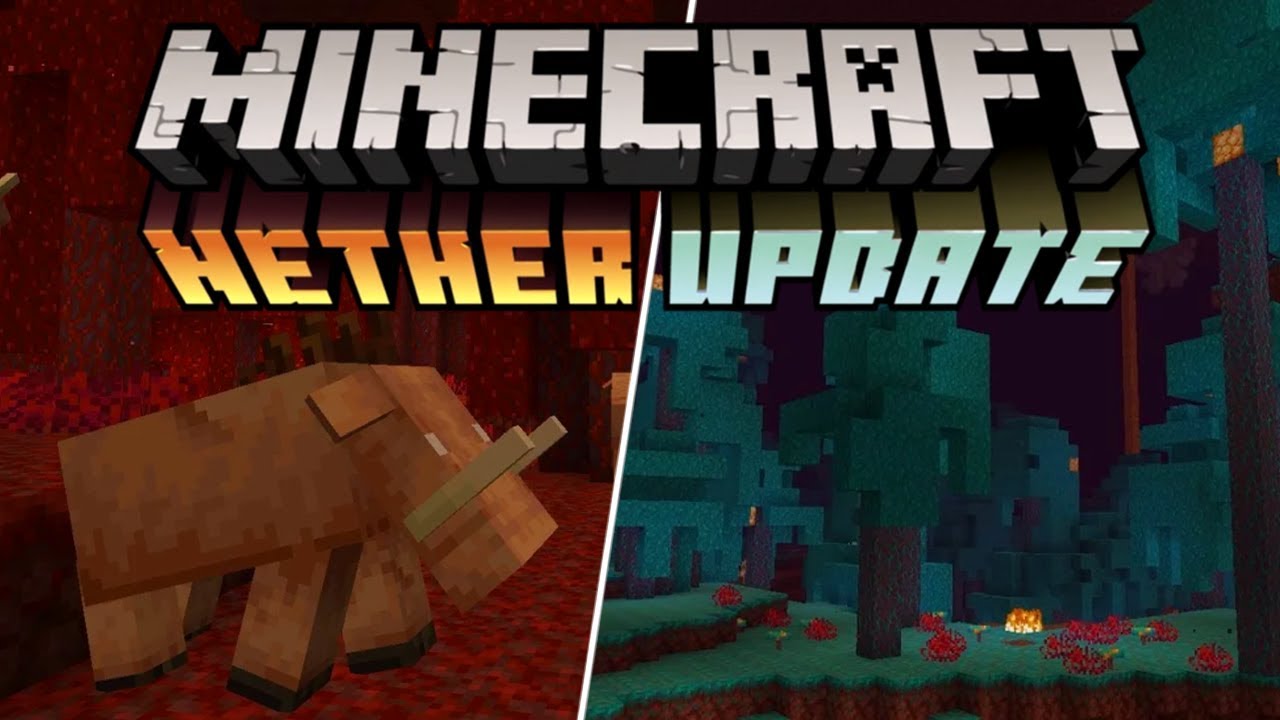 MINECRAFT NETHER UPDATE: MOBI NOI, PIGLIN, BIOME NOU! - YouTube