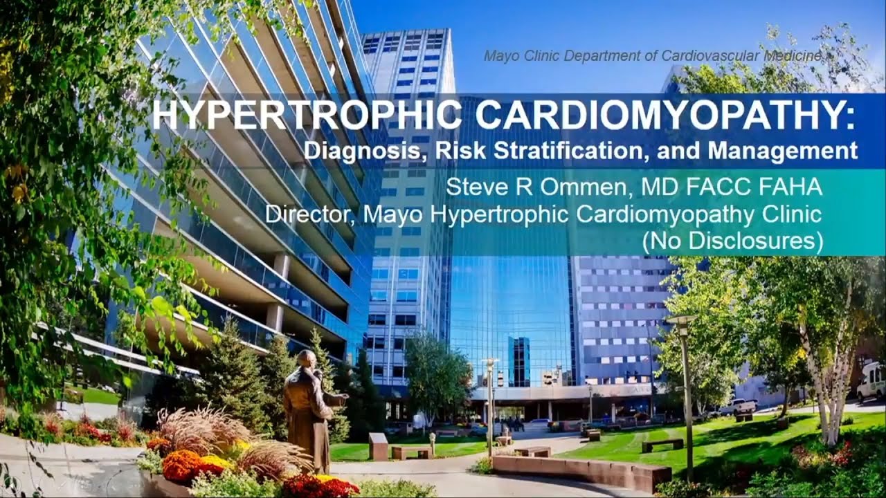 Hypertrophic Cardiomyopathy by Steve R. Ommen, MD | Preview - YouTube