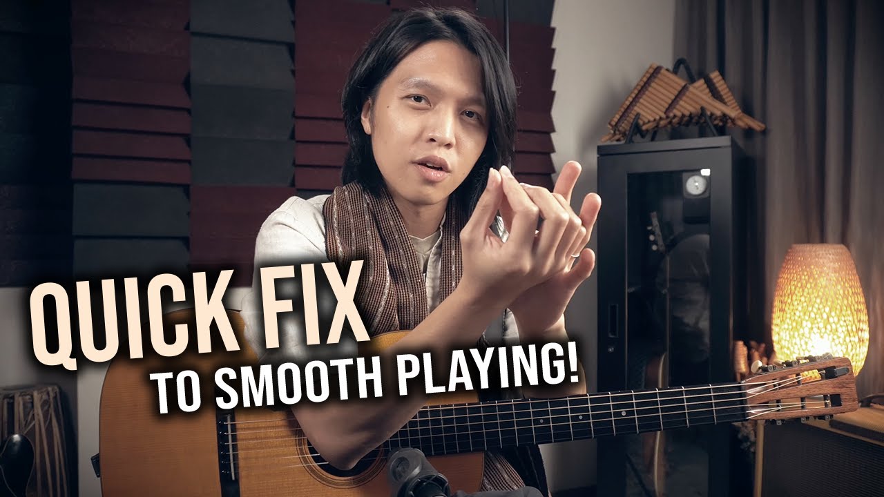 Finger Strumming Technique for Guitar (QUICK FIX to Smooth Playing ...