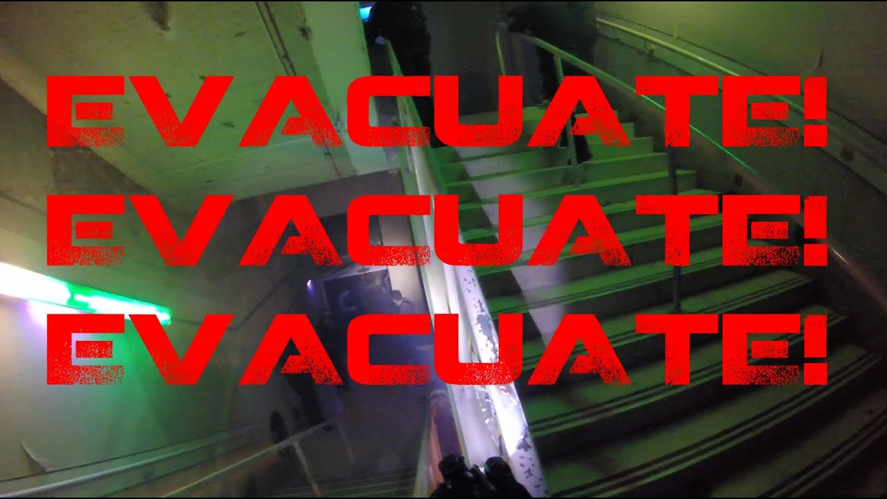 FIRE EVACUATION! - Airsoft War - The Mall, Reading | Part II - YouTube