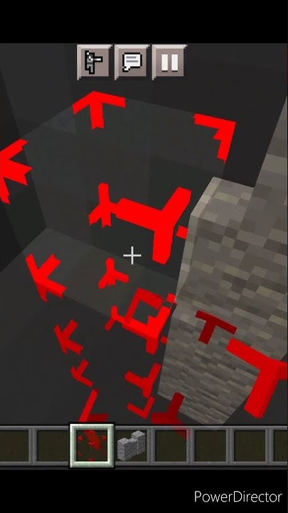 How to make a vertical slabs in minecraft bedrock - YouTube