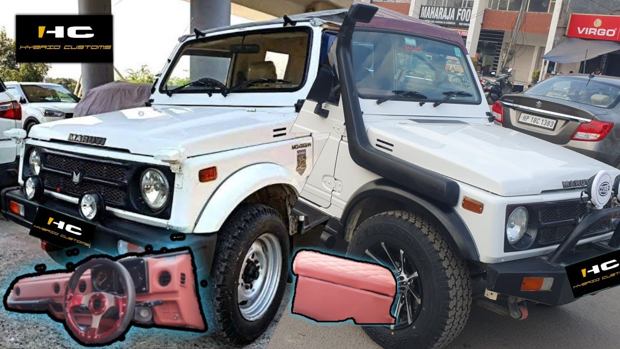 Maruti Gypsy ||Modified ||Hybrid customs - YouTube