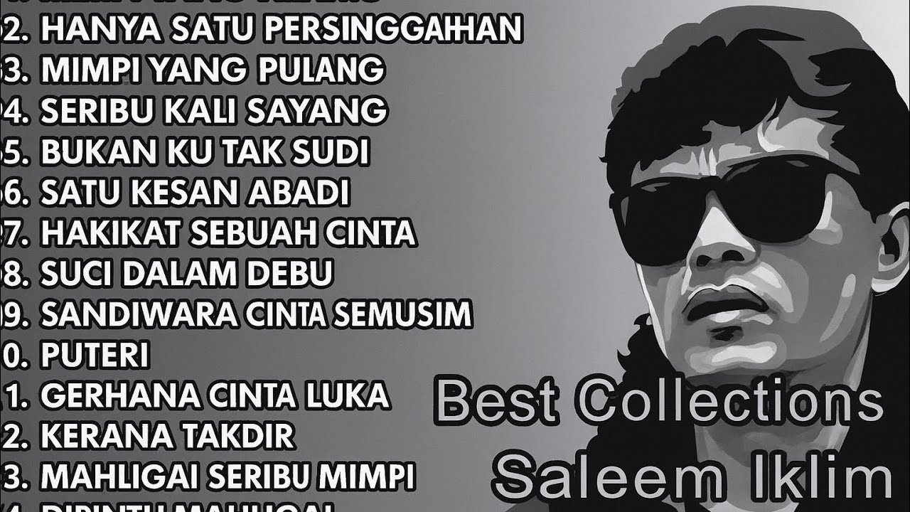Full album saleem iklim best rock of malaysia - YouTube