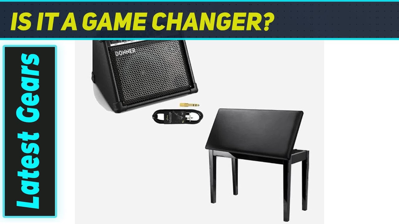 Donner DKA-20 Amp & Duet Bench: Essential Gear! - YouTube