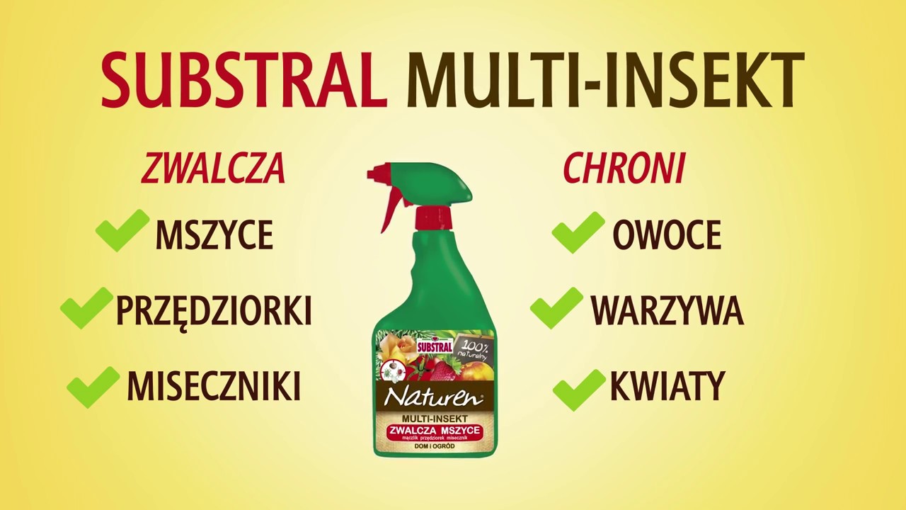 Substral - Jak efektywnie usunąć: mszyce, przędziorki i miseczniki ...