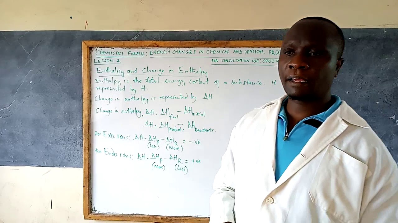 Form 4 Chemistry - Energy Changes Lesson 2 - YouTube