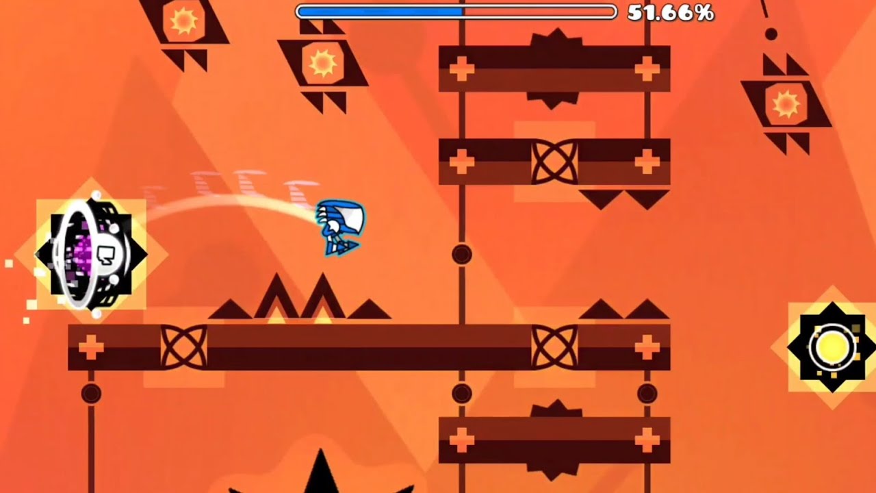 #gd Flower Crown, by Split72 (Easy Demon, ID: 78187578) - YouTube