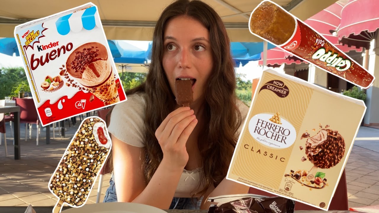 ITALIAN GROCERY ICE CREAM TASTE TEST - YouTube