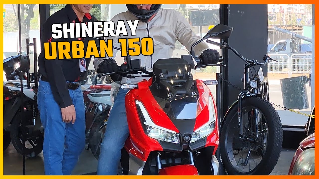 Shineray Urban 150: em detalhes + novo preço! - YouTube