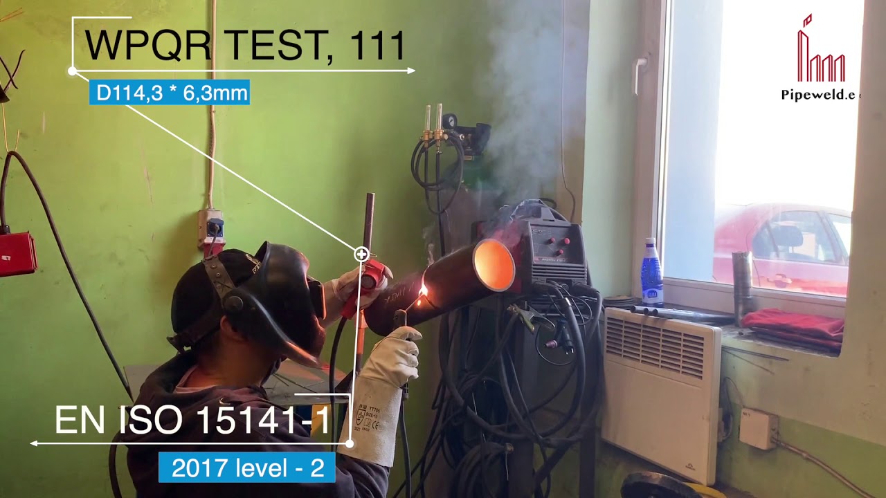 Pinnsvets, gas svets, tig svets WPQR test 111, 311 method | pipeweld.ee ...