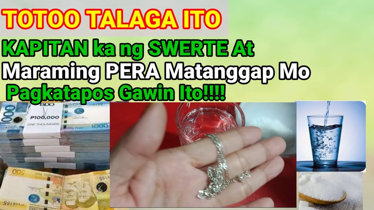 Sekreto Upang Mag ATTRACT ng YAMAN At PERA SA BUHAY! 100% Malaking PERA ...