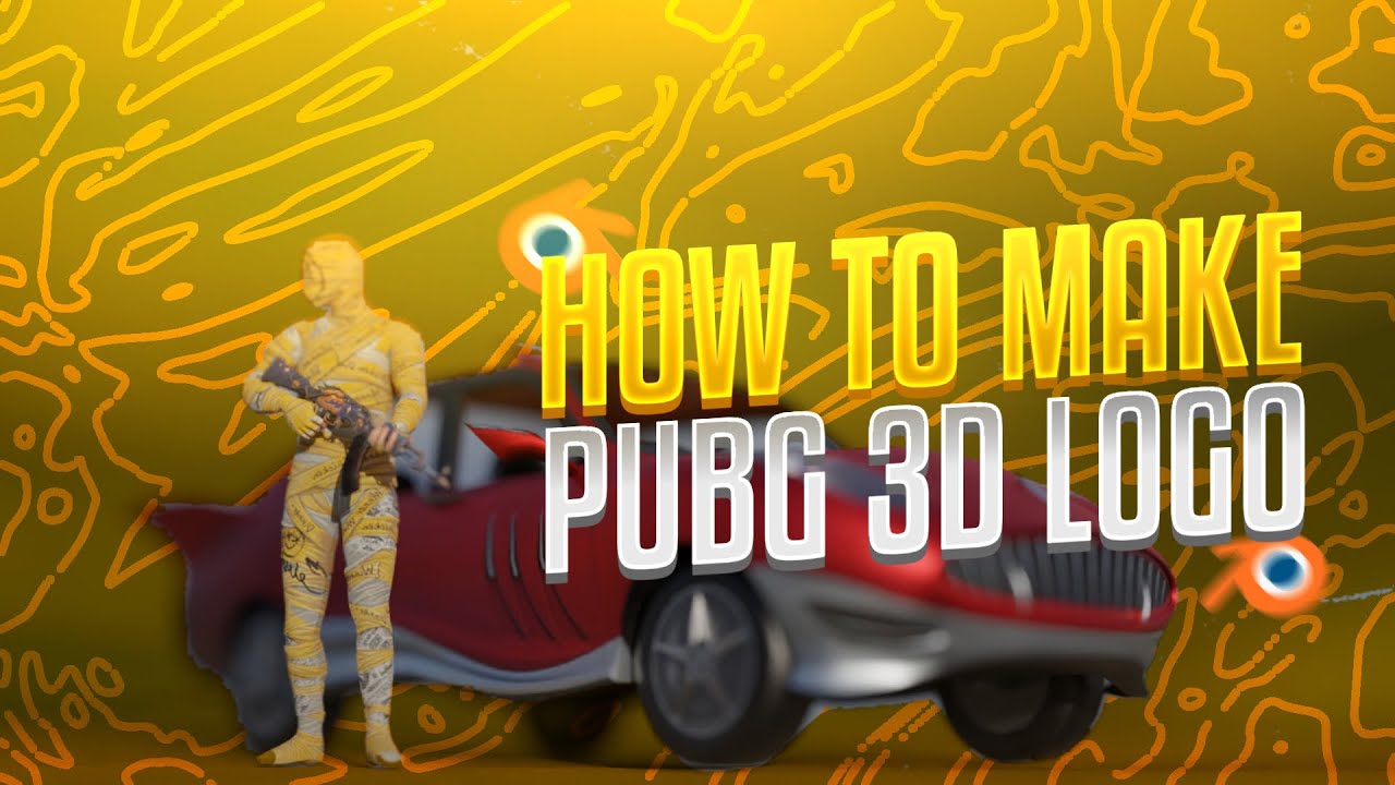 HOW TO MAKE PUBG 3D LOGO PART 1| HOW TO EXTRACT 3D MODELS FROM PUBG ...
