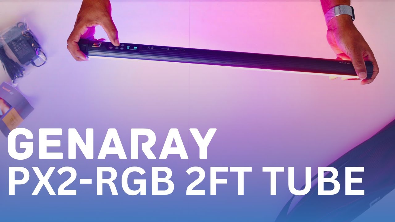 Is this one of the best budget tube lights? | Genaray 2ft PX2-RGB Pixel ...