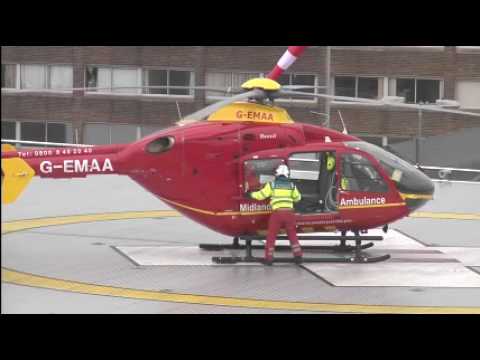 See the brand new helipad being tested on 8 May 2010