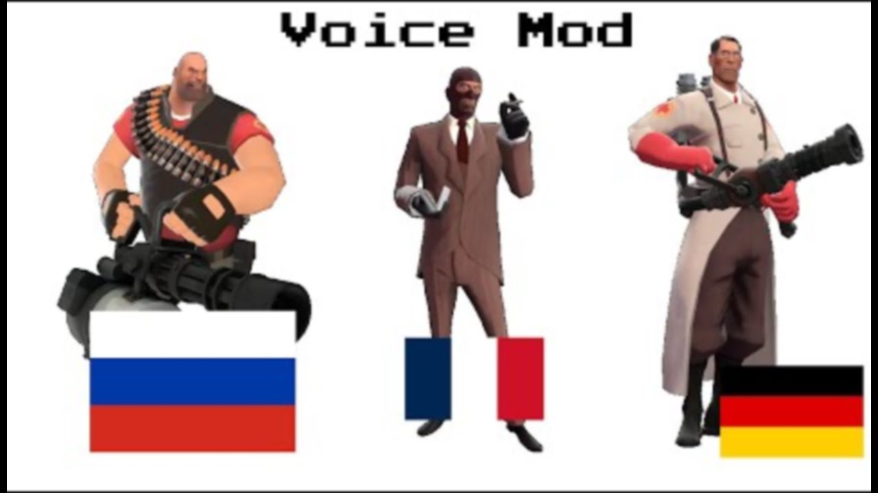 TF2 Character Countries / Native Tongues Mod Update - YouTube