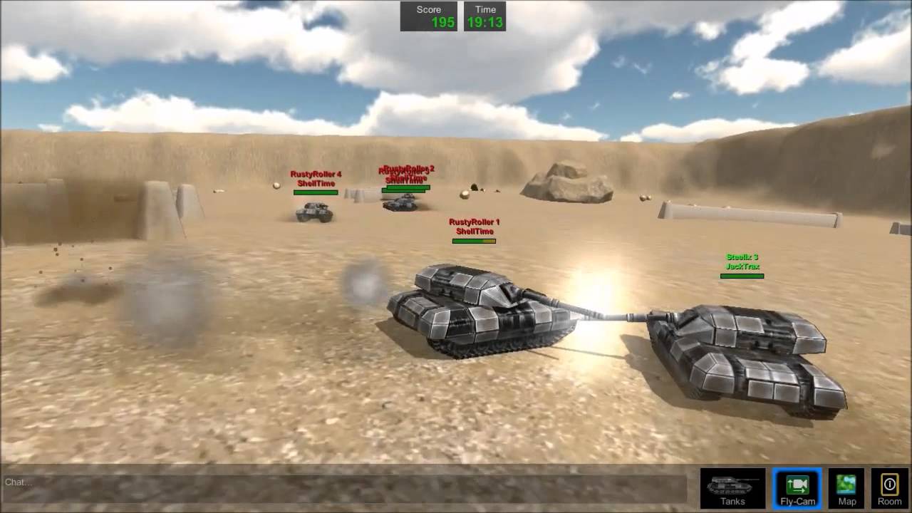 Code of Tanks - Multiplayer Programming Game - YouTube