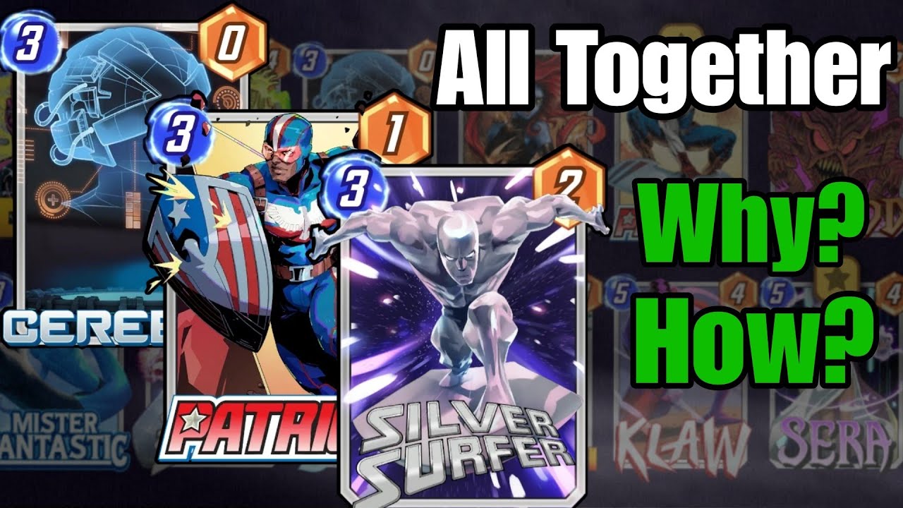 3 Power Buffers Together- A unique way to play Marvel Snap - YouTube