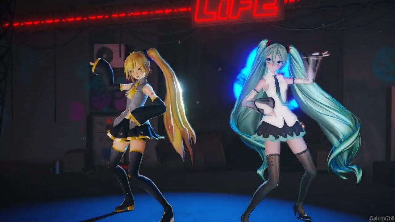 [MMD] GETCHA! - YYB Miku NT/Tda Neru default - YouTube