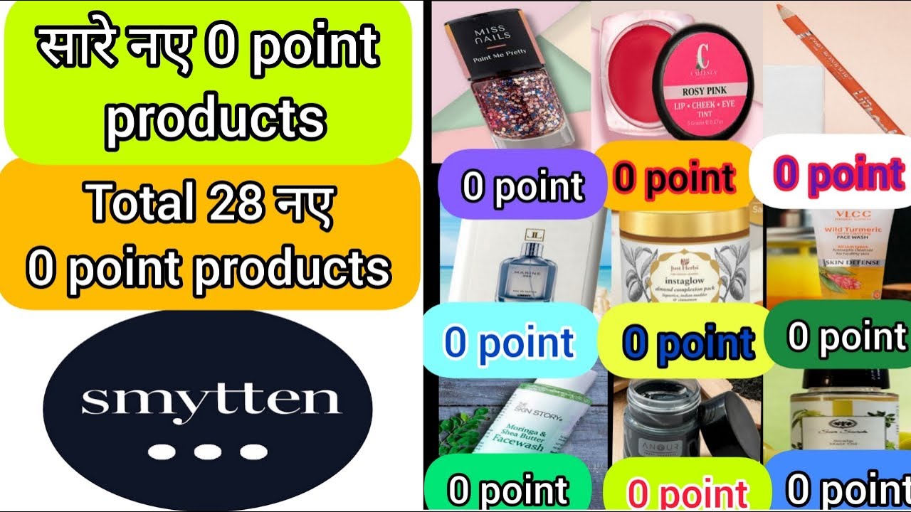 Smytten newly 0 trial points product link। smytten free sample haul ...