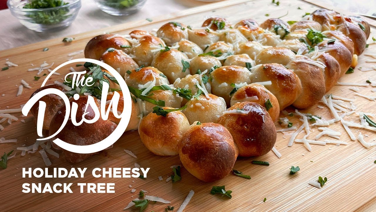 Holiday Cheesy Snack Tree - YouTube