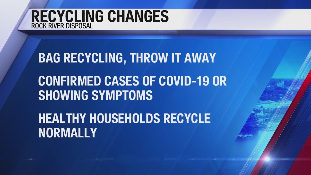 Rock River Disposal making changes to how it collects recycling - YouTube