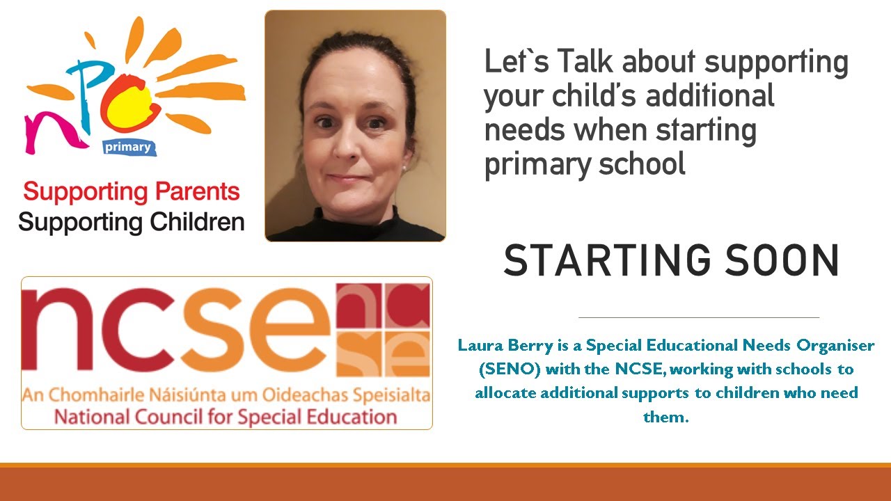 Lets talk about supporting your child's additional needs when starting ...