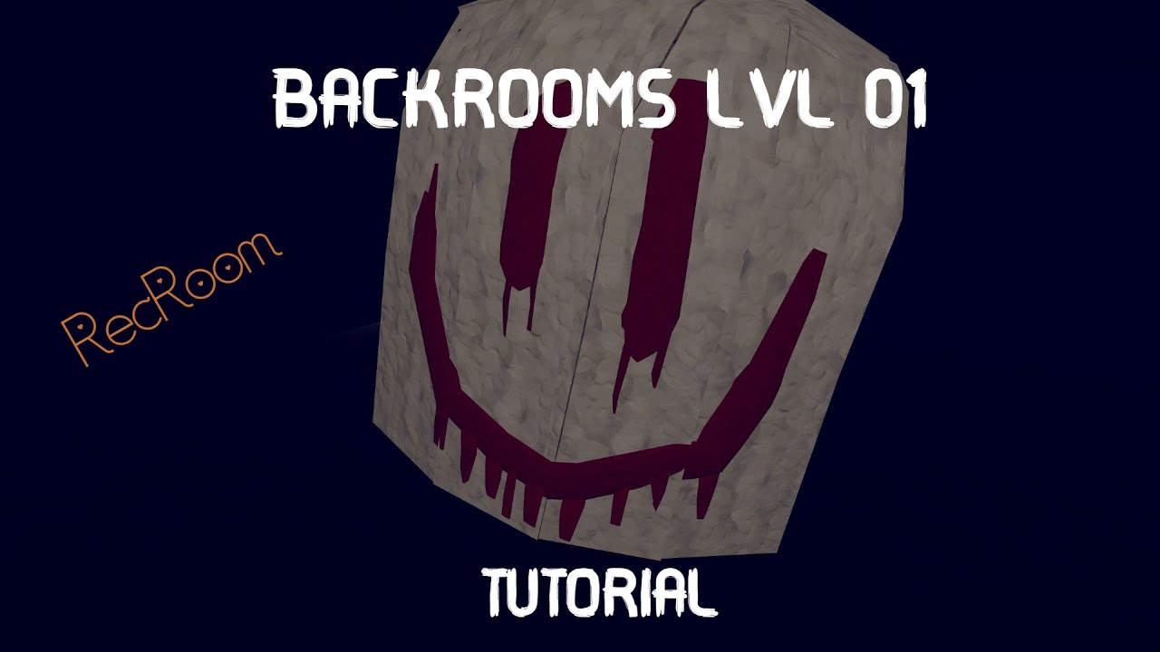 BACKROOMS LEVEL 01 TUTORIAL (Rec Room) - YouTube