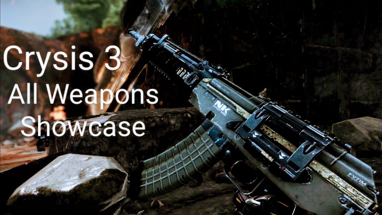 Crysis 3 - All Weapons Showcase - YouTube