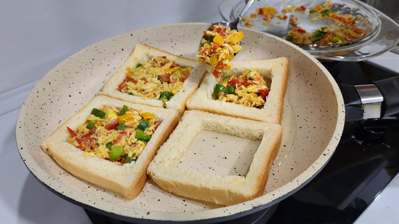 4 simple and delicious toasts ️Why didn't I try this toast recipe ...