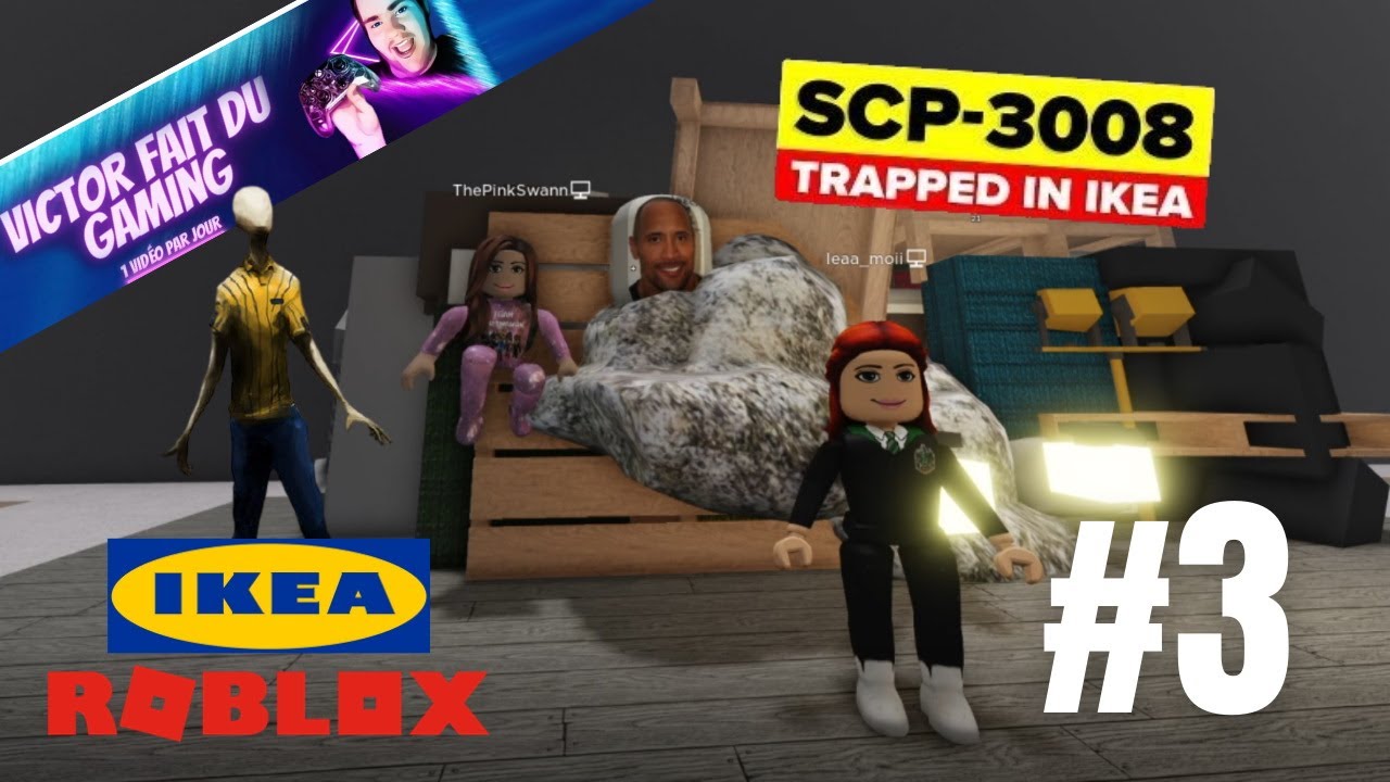 GROS DELIRES AVEC LEA ET PINKSWANN EN VOCAL SUR SCP 3008 - Roblox SCP ...