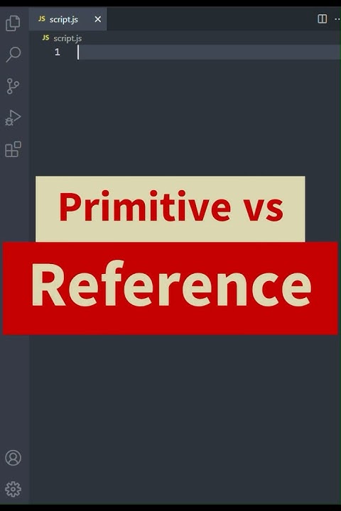 🎬 Title: Primitive vs Reference Types in JavaScript 🔥#javascript - YouTube