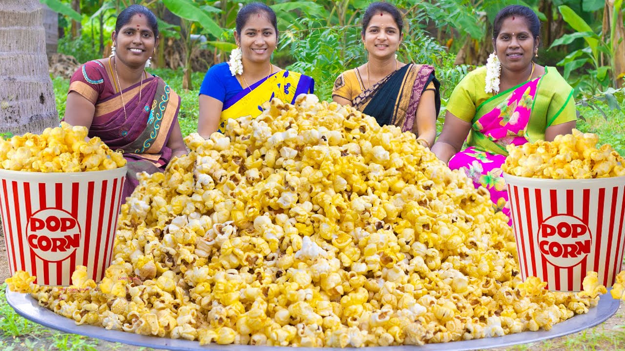 POPCORN | 5 நிமிடத்தில் ஆரோகியமான ஸ்நாக்ஸ் / Popcorn Recipe in Tamil ...