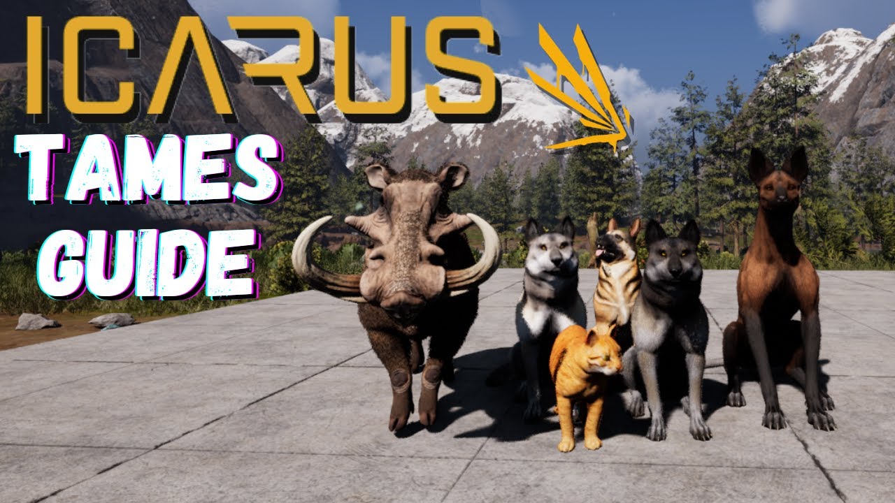 Complete Icarus Tame Guide – How to Get & Use All Pets (Wolves, Dogs ...