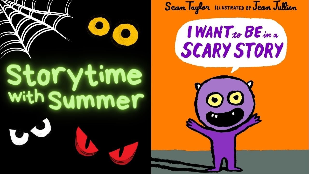 👻 I Want to Be in a Scary Story 👾 | Spooky Children's Halloween Read ...