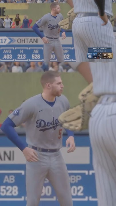 FREEMAN also steals base against KNUCKLEBALL. feat MATT WALDRON. MLB The Show 24 - YouTube