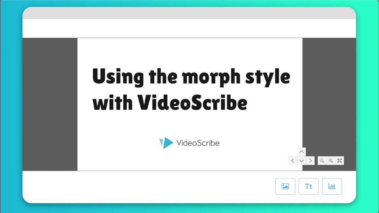 How you can use the morph animation style in VideoScribe - YouTube